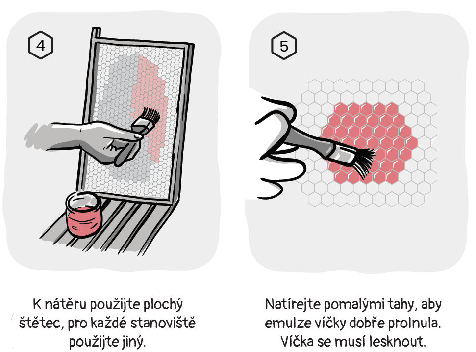 Nátěr plodu v předjaří - Výzkumný ústav včelařský